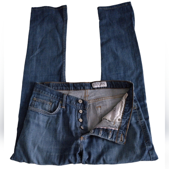 Gustin | Jeans | Gustin Button Fly Mens Blue Jeans | Poshmark